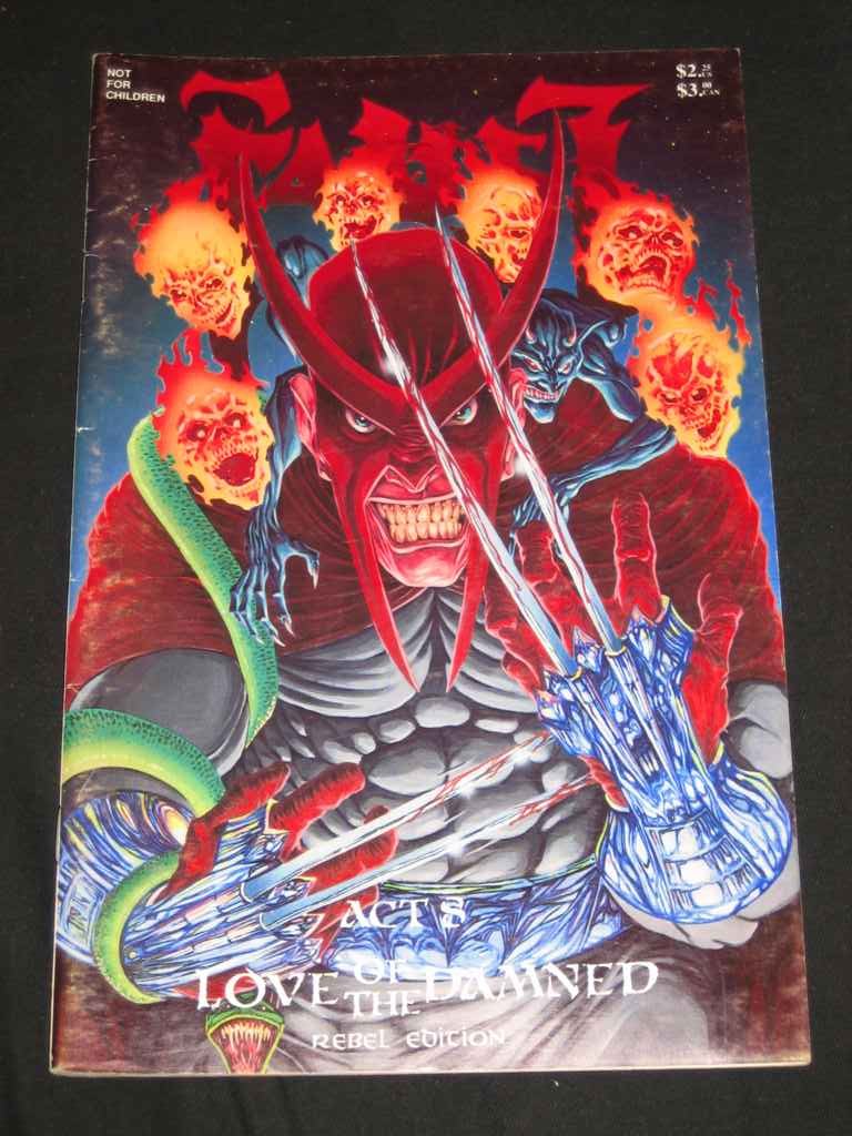 Faust Vol. 2 #8 (Act 8) Love of the Damned Rebel Edition David Quinn ...