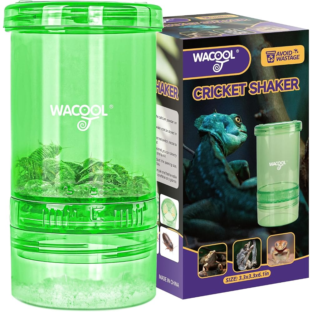 $3/mo - Finance Cricket Calcium Powder Mixer for Reptiles, Cricket ...