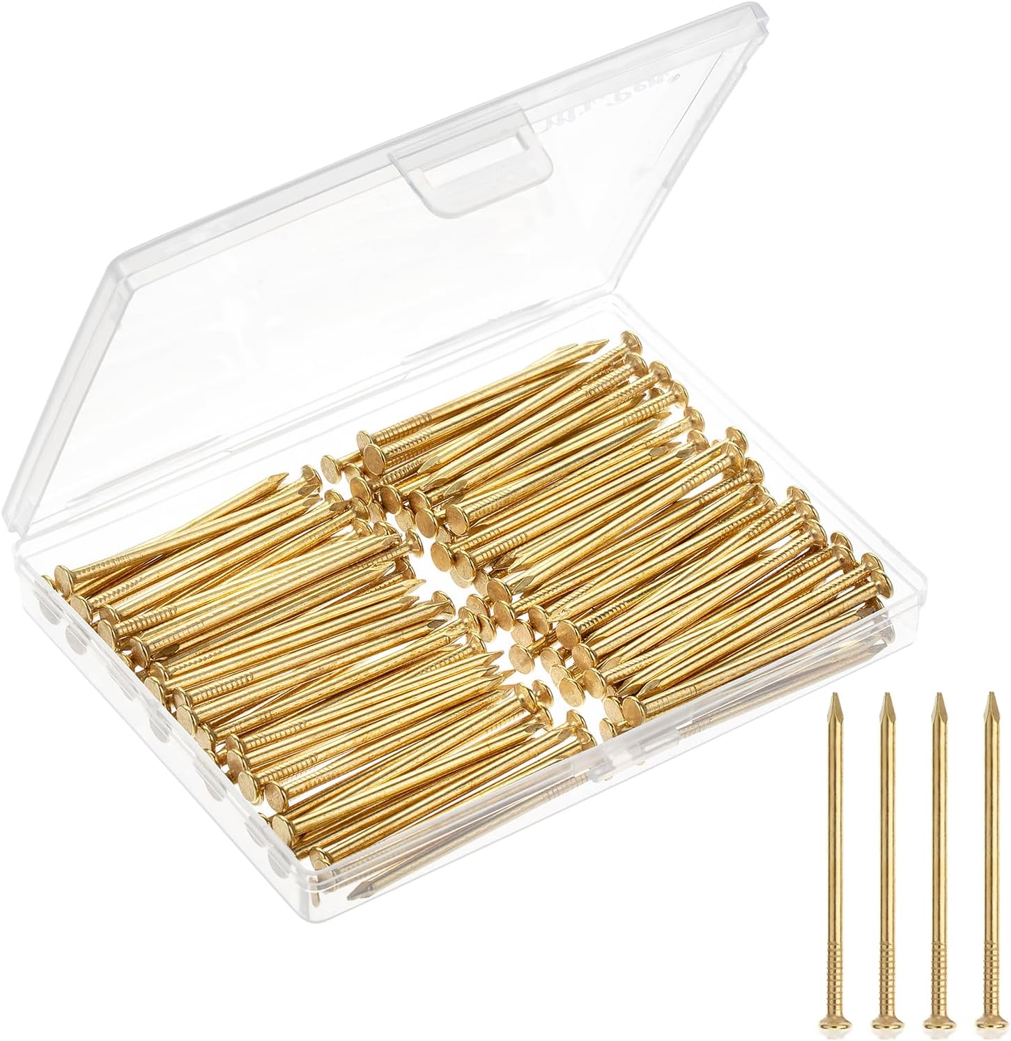 Amazon.com: Mr. Pen- Hardware Nails, 120 pcs, 2 Inches, Gold, Small ...