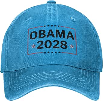 Amazon.com: RDATWBE Obama 2028 Hat Obama for President 2028 Washed ...