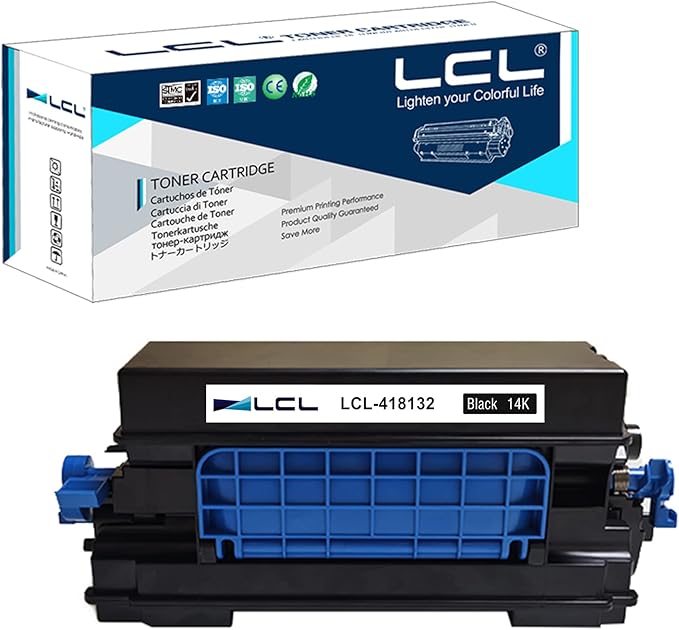 Amazon.com: LCL Compatible Toner Cartridge Replacement for Ricoh 418132 ...