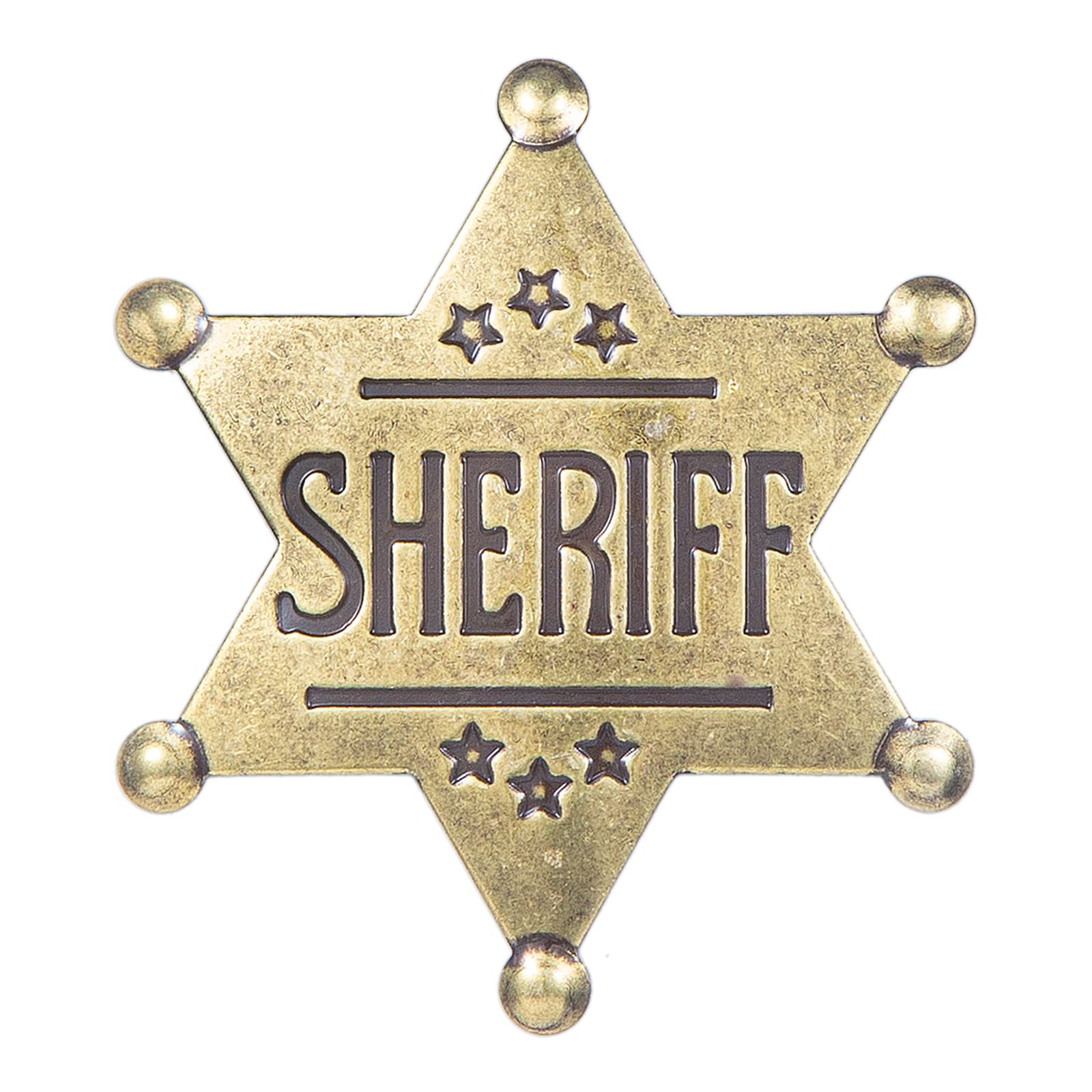 Dress Up Badge Sheriff Badge Metal Western Police Badge - Cowboy Party ...