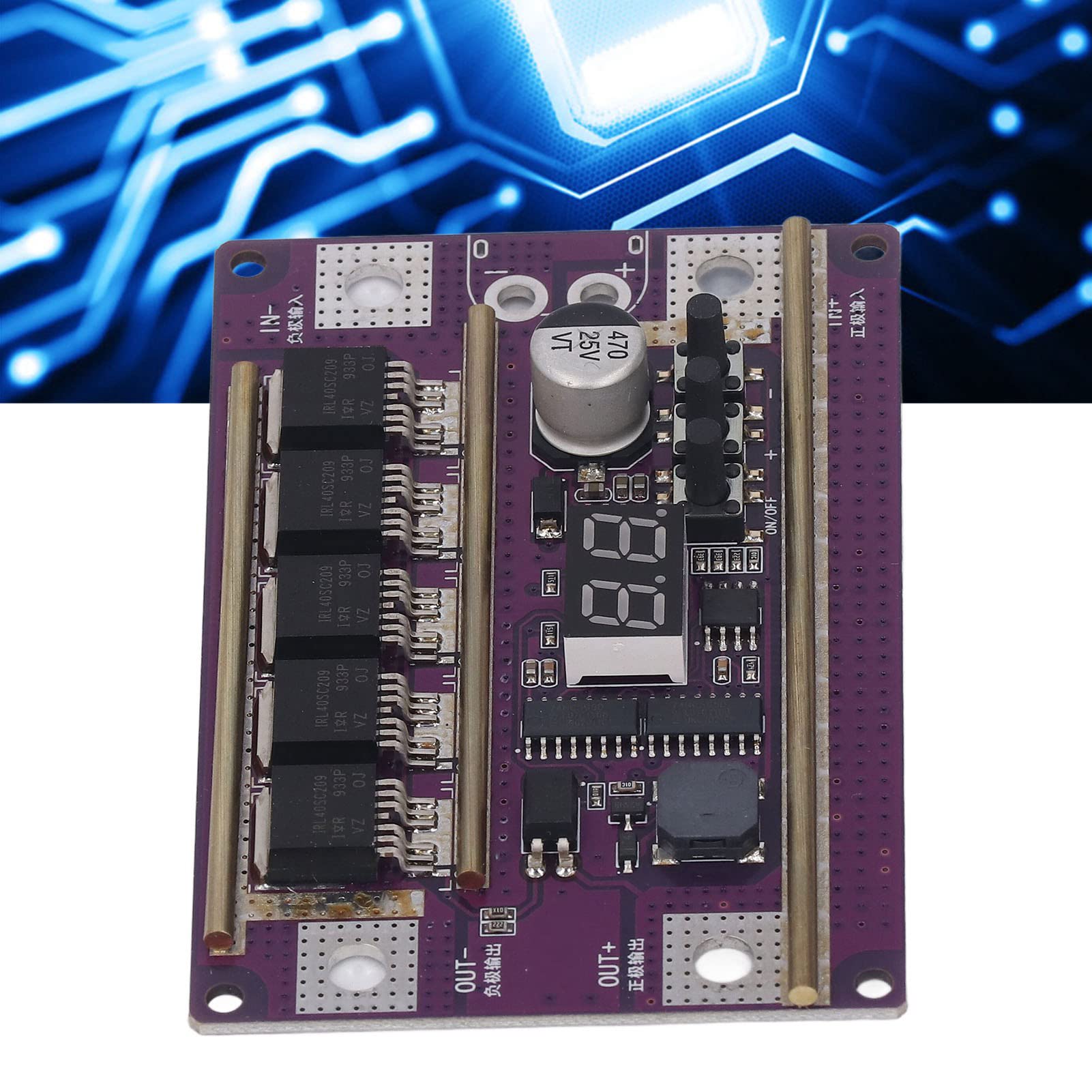 Snapklik.com : Spot Welder Circuit Board, Spot Welder Control Board ...
