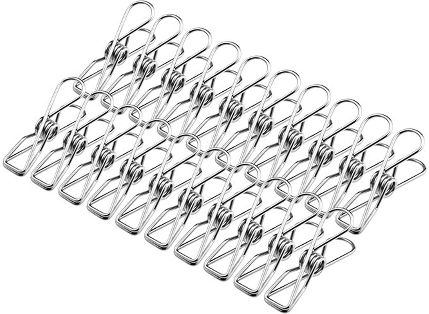 100 Pinzas para Ropa Tendedero, 6CM Grande Clips Pinzas para Ropa de ...