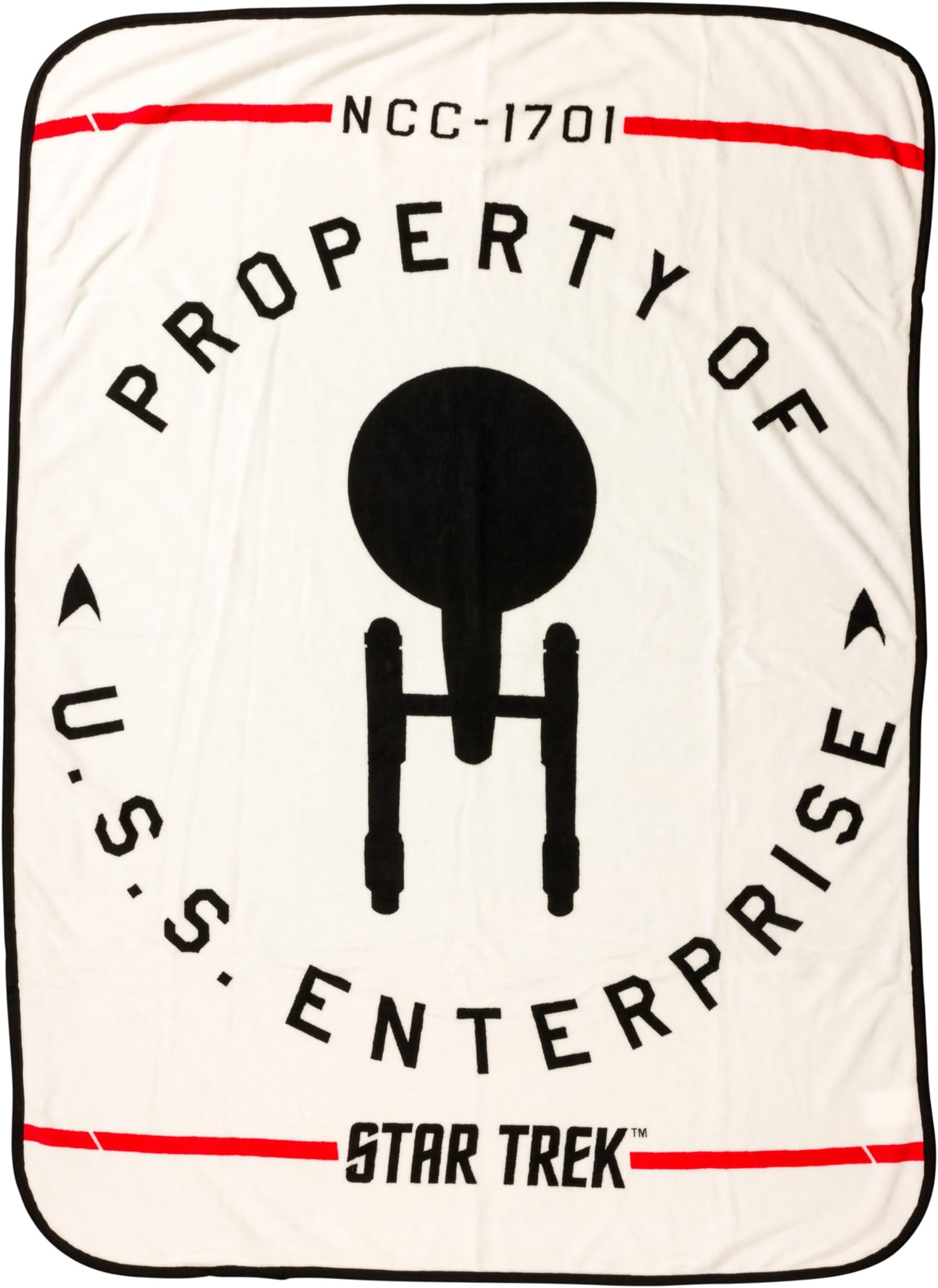 Amazon.com: Star Trek: The Animated Series Comic Panel Microplush Throw ...