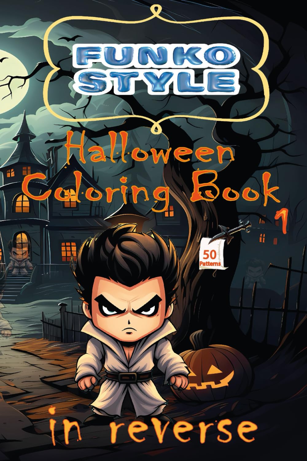 Funko Pop Style. Halloween Coloring Book, in reverse.: Following the ...