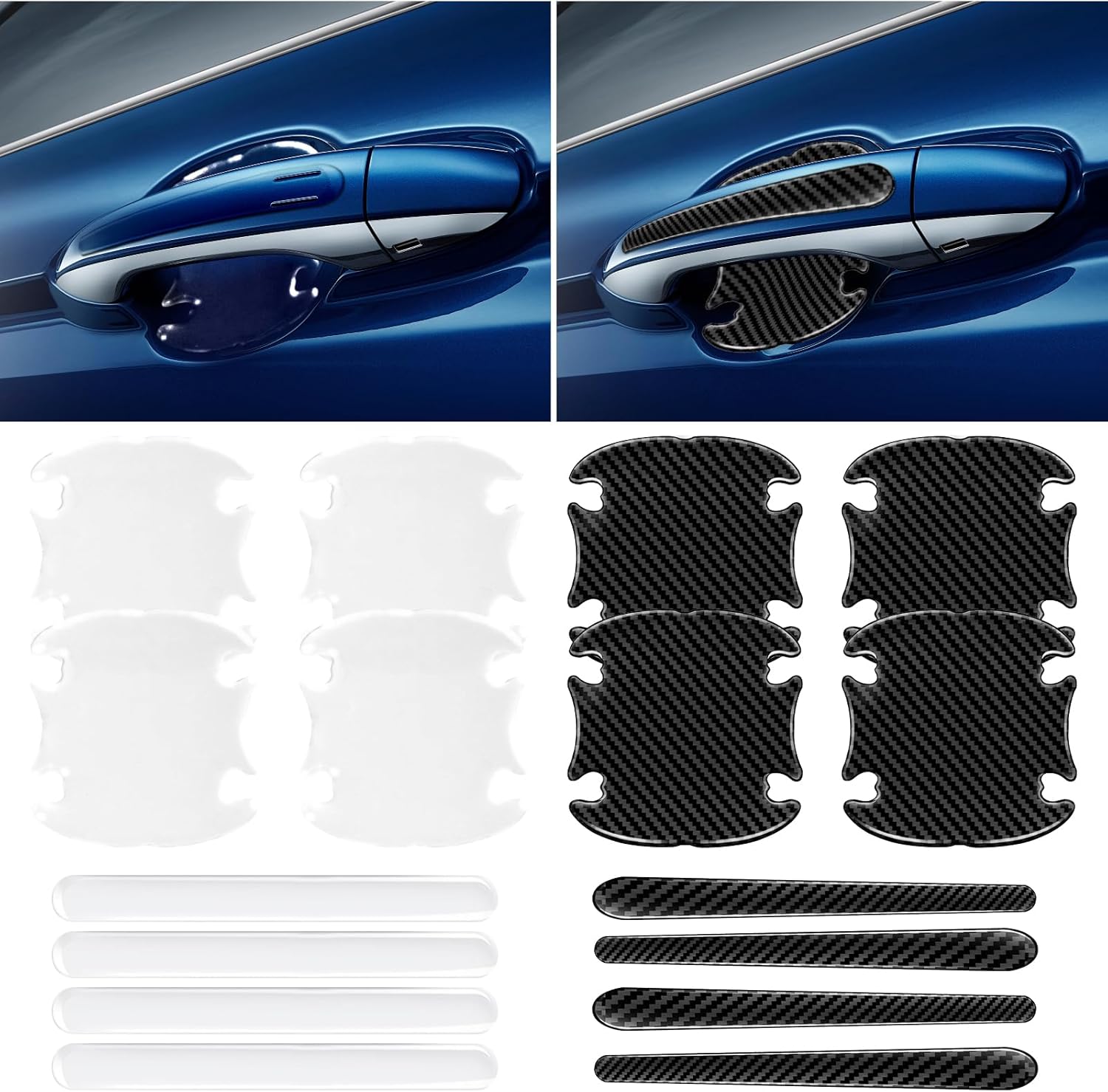 16Pack Car Door Protector,Car Door Handle Scratch Potector, Car Door ...