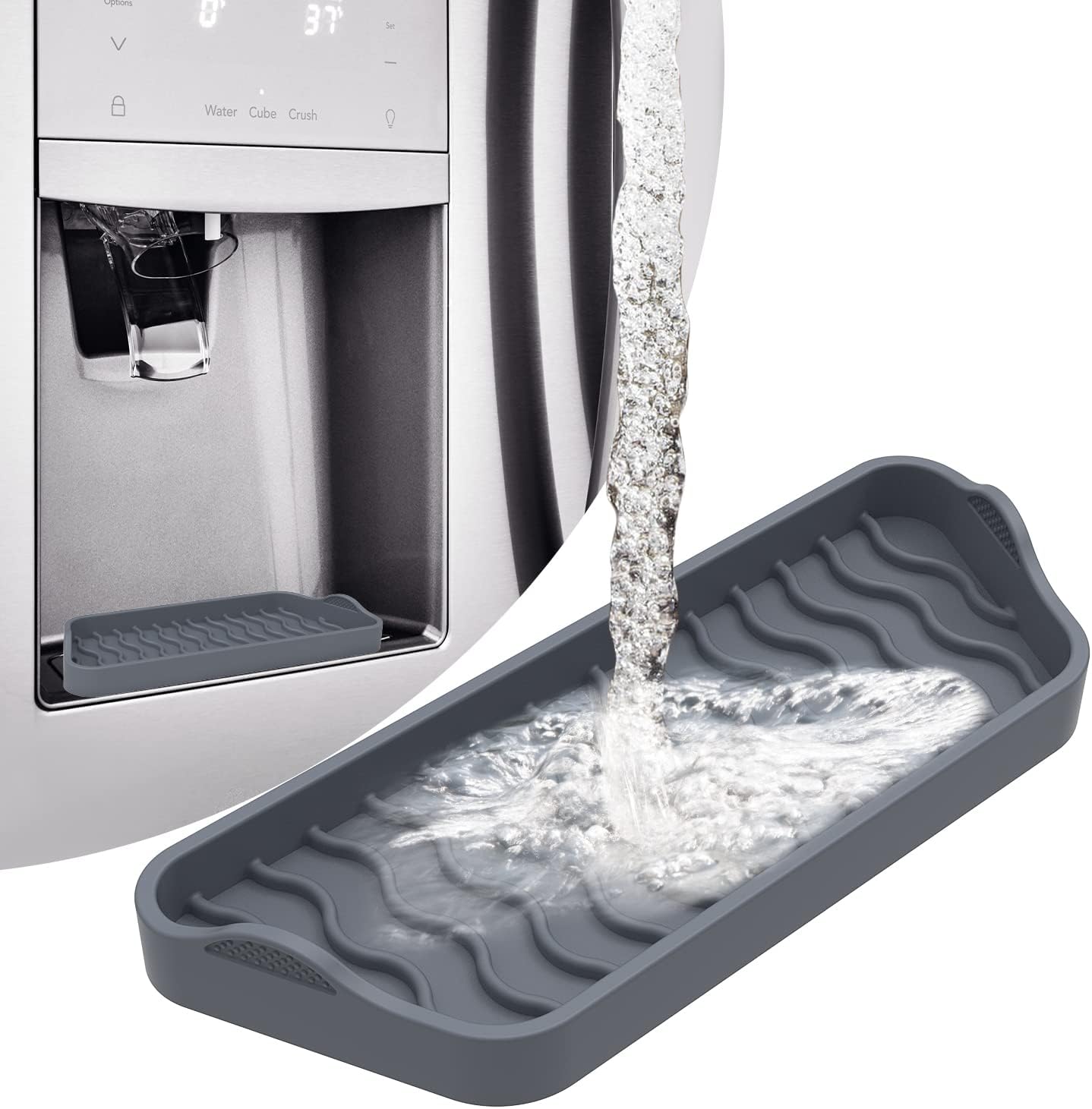 Amazon.com: KEMOEN Refrigerator Drip Catcher Tray, 2.8"x7.4"Protector ...