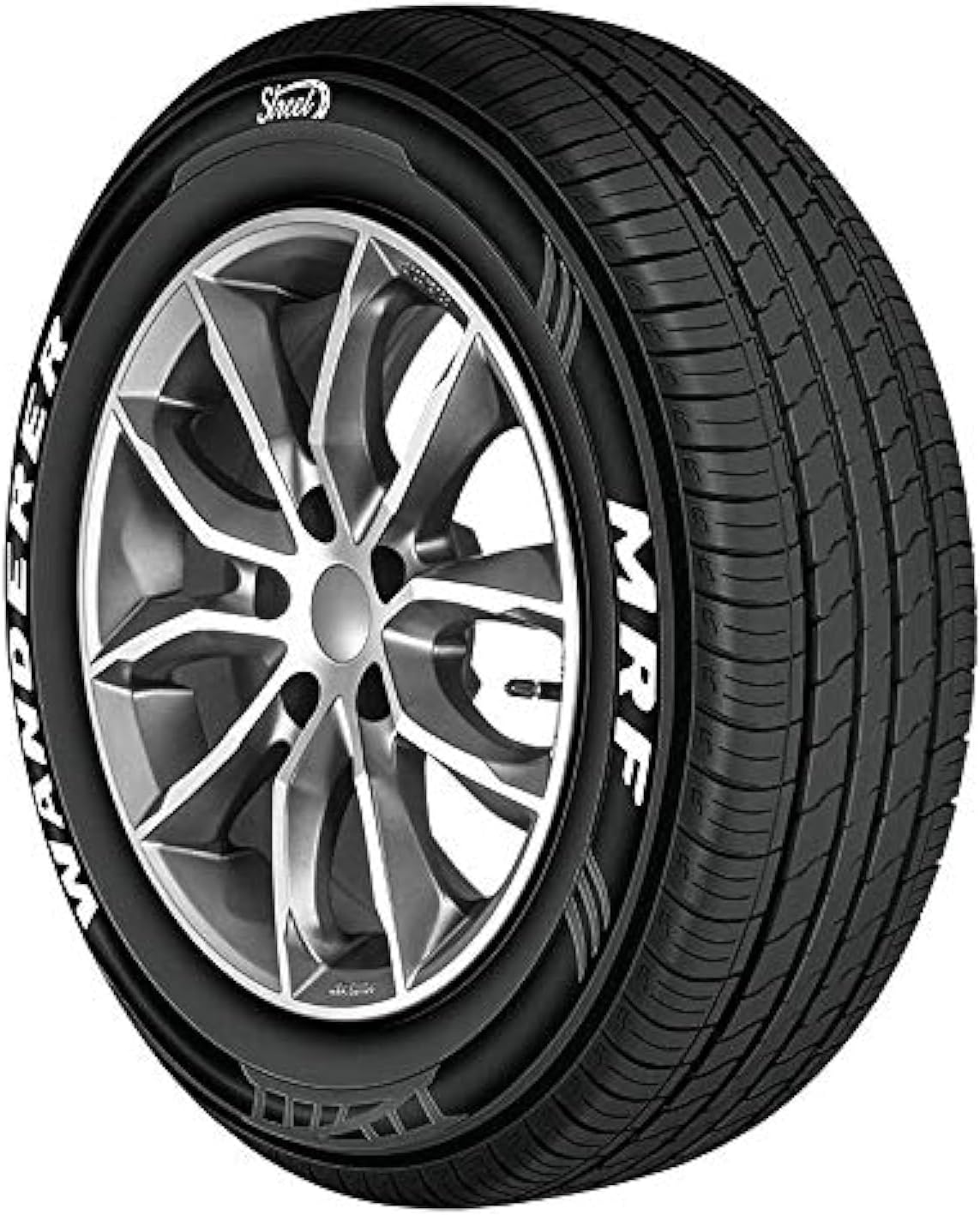 MRF Wanderer Street 215/60% R16 95H Tubeless Car Tyre : Amazon.in: Car ...