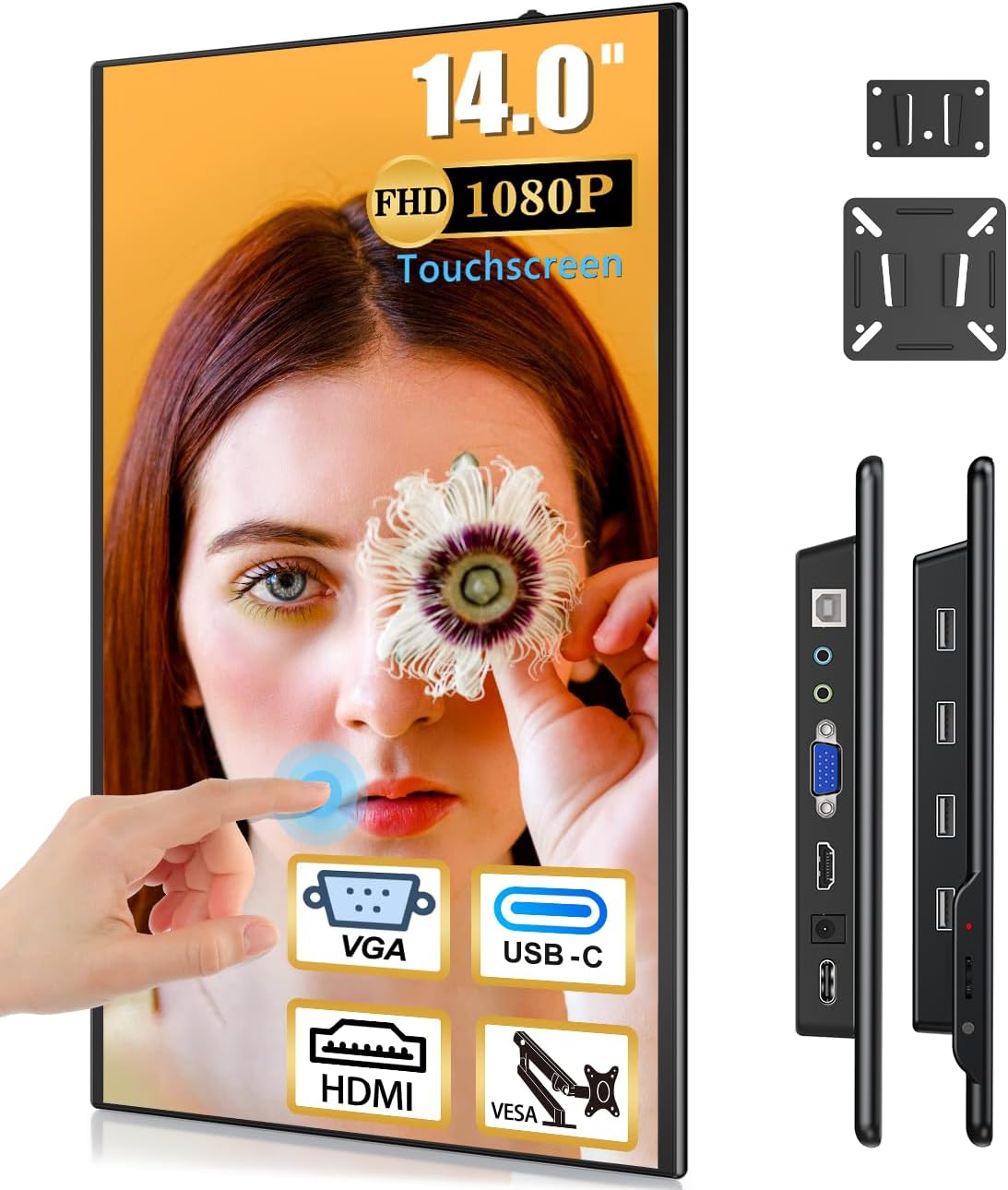 VSDISPLAY 12,6 Pollici Schermo LCD IPS 1920x515 da NV126B5M-N41 e ...