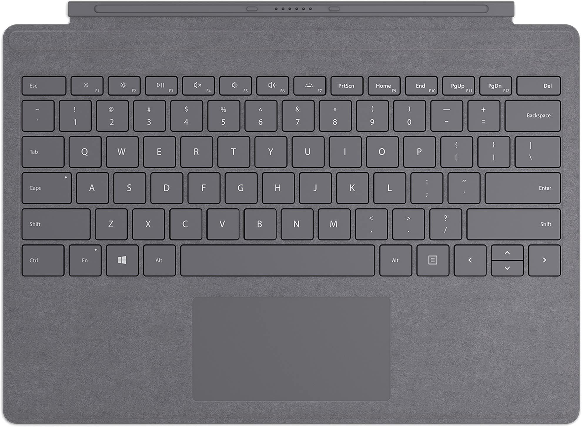 Microsoft Surface Pro Signature Type Cover Platine : Amazon.fr ...