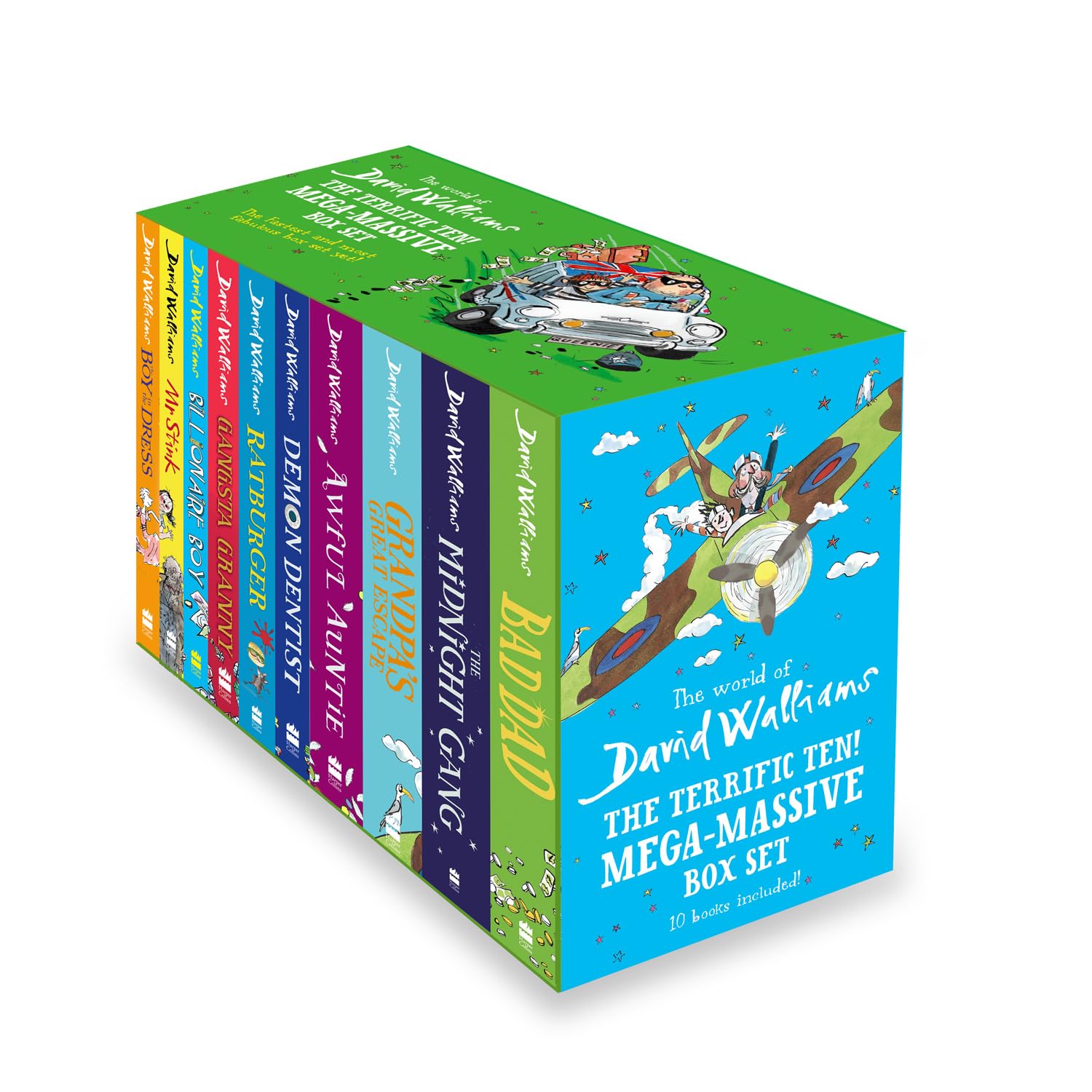 The World of David Walliams: The Terrific Ten: Mega-Massive Box Set ...