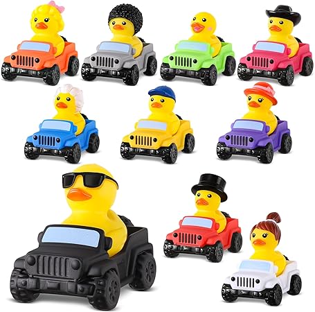 Amazon.com: 60 Pcs Rubber Ducks for Jeeps, 2.8 Inch Ducks for Jeeps, 30 ...