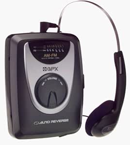 Amazon.com: GPX C3132 AM/FM Cassette Player with Auto Reverse : Electronics