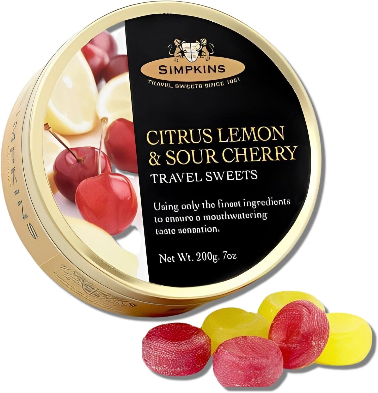 Amazon.com : Simpkins Candy Travel Sweets | Hangover Drops | 200g, Tin ...