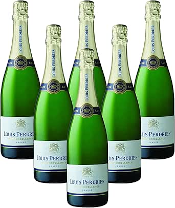 Louis Perdrier Brut Sparkling 75cl (Case of 6) : Amazon.co.uk: Grocery