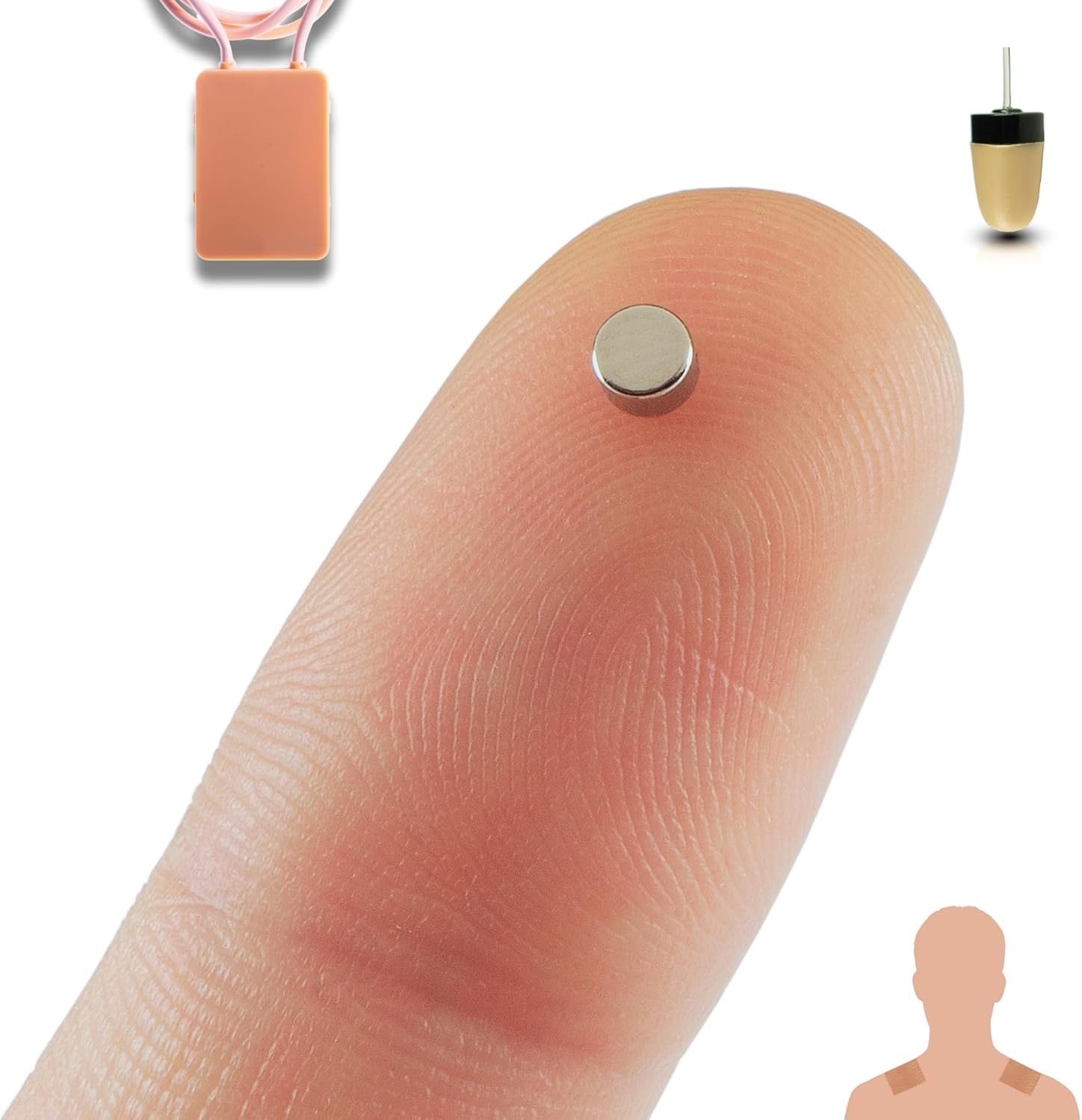 PingaOculto Spy Earpiece GSM Wireless Earphones Invisible Hidden Mini ...