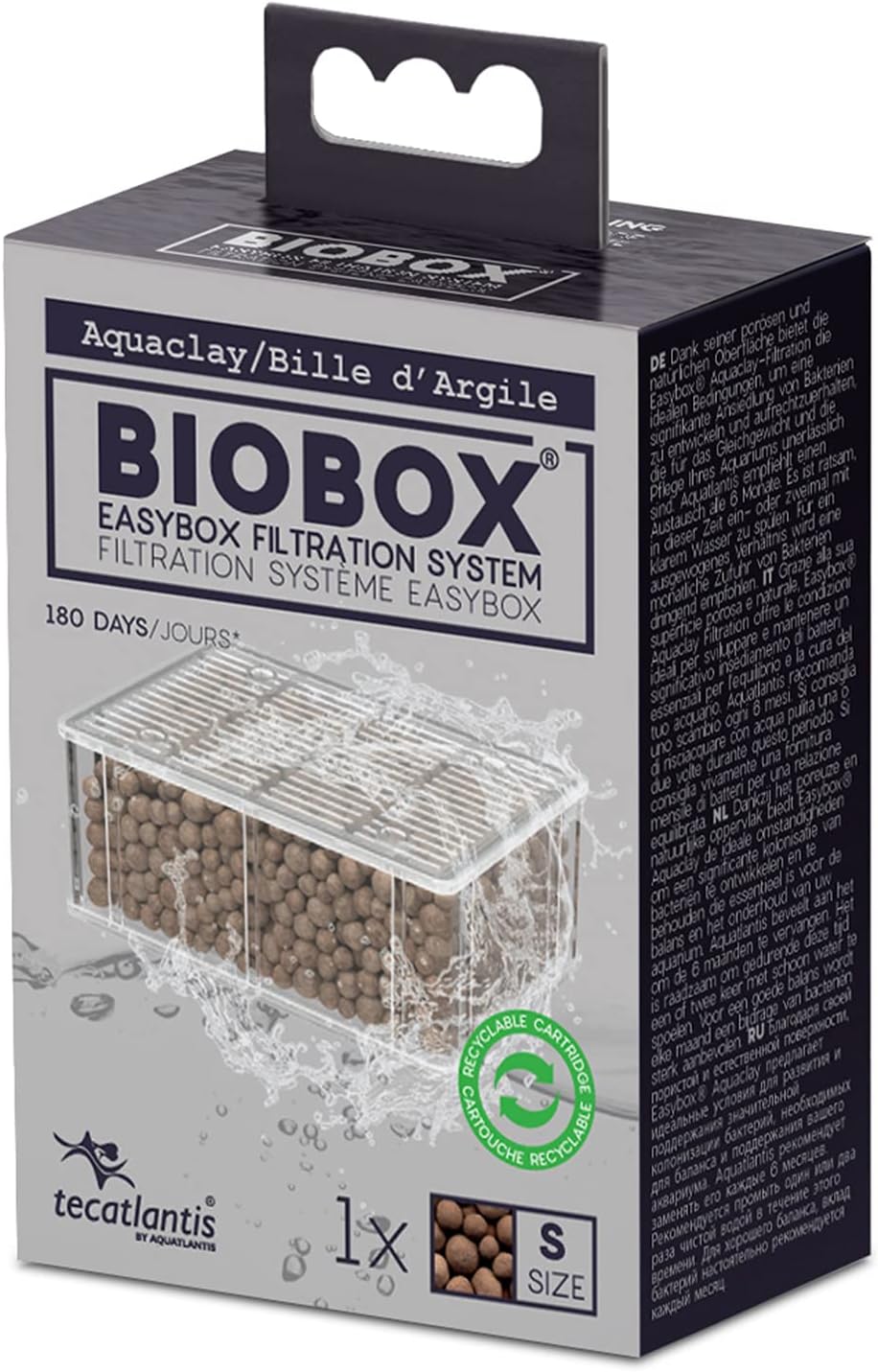 Aquatlantis 03168 EasyBox Aquaclay für Biobox 2, S, 630025 : Amazon.de ...