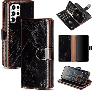 Amazon.com: Shieldtop Compatible with Samsung Galaxy S24 Ultra Wallet Case with Card Holder ...