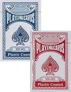 Amazon.com: Emu Plastic Coated Playing Cards Security Sealed : Toys & Games
