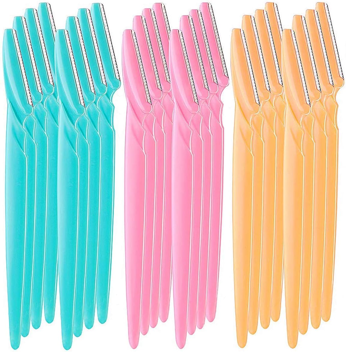 Amazon.com: Edealing 15 Pieces Eyebrow Razors Eyebrow Trimmer Portable ...