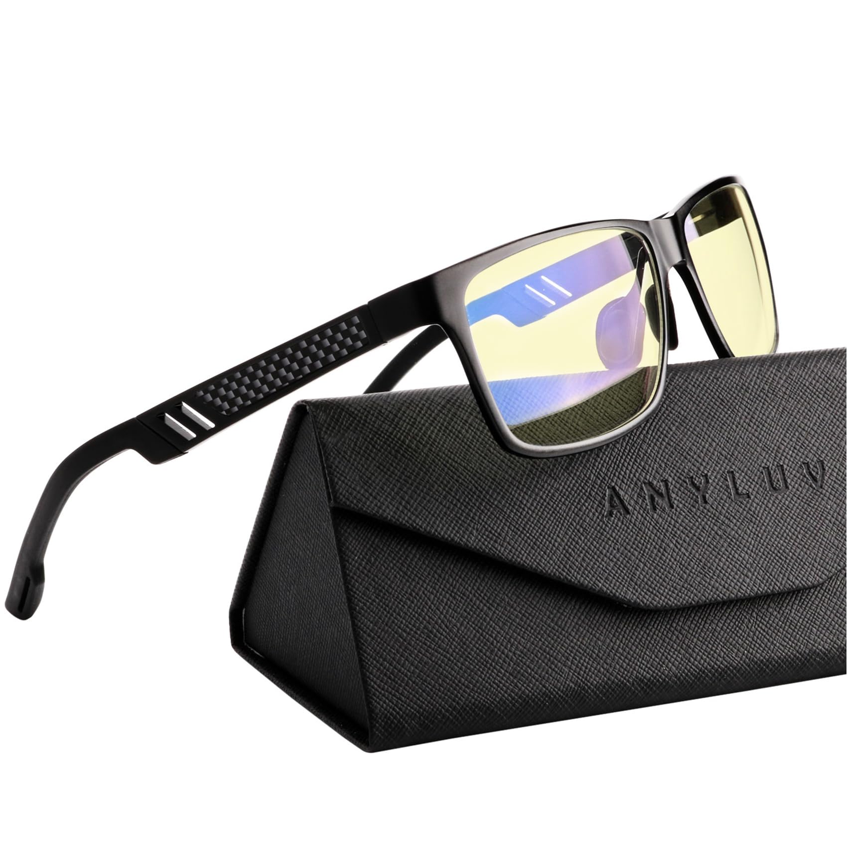Amazon.com: ANYLUV Gaming Glasses for Men Blue Light Glasses Mens ...