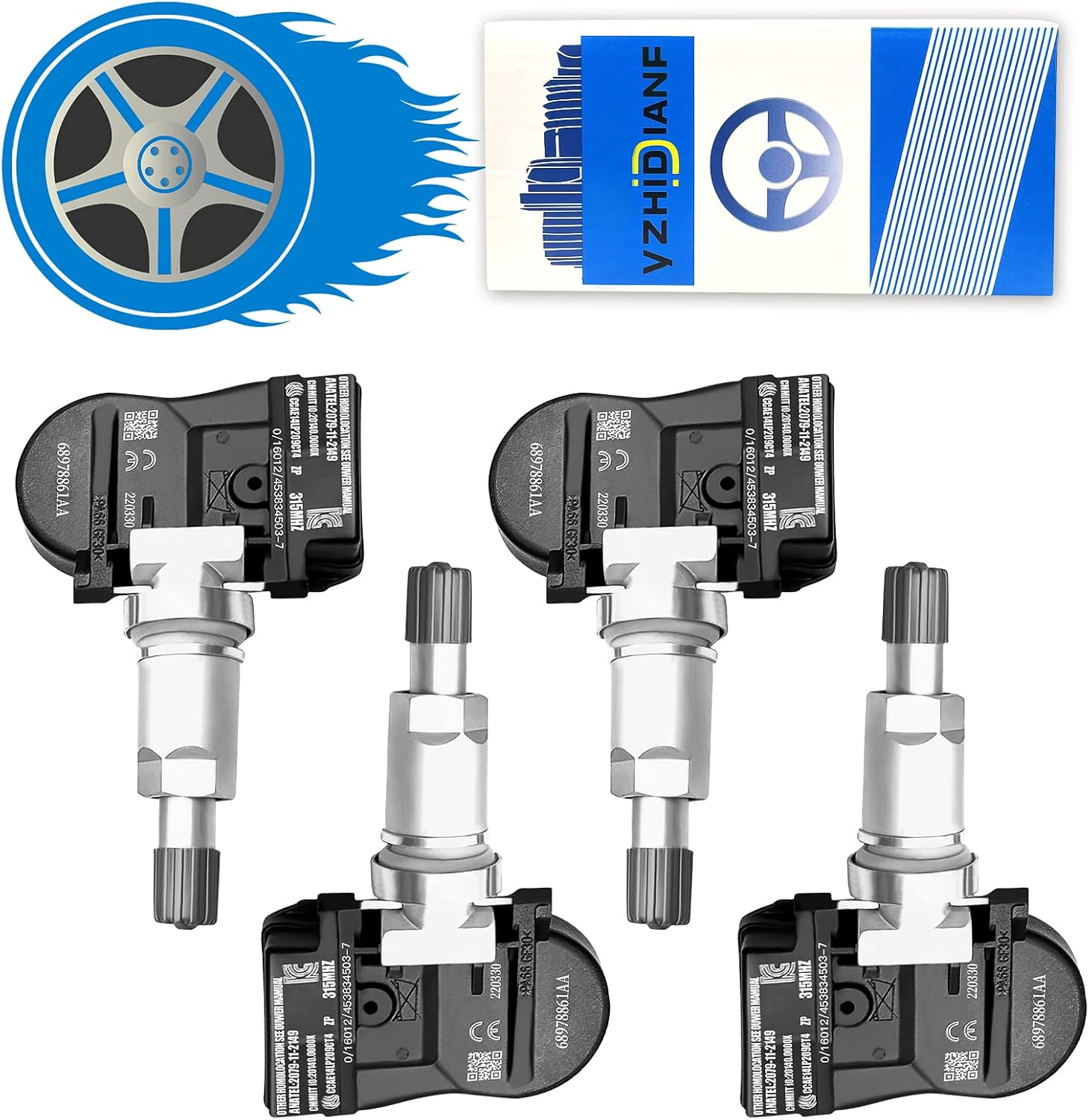 Amazon.com: TPMS Sensor for:-Jeep Wrangler 2007-2012 Compass 2007-2016 ...