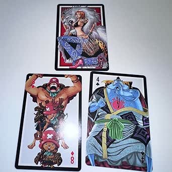 Amazon.co.jp: ONEPIECE Log Collection Playing Cards Nami Chopper Jinbee ...