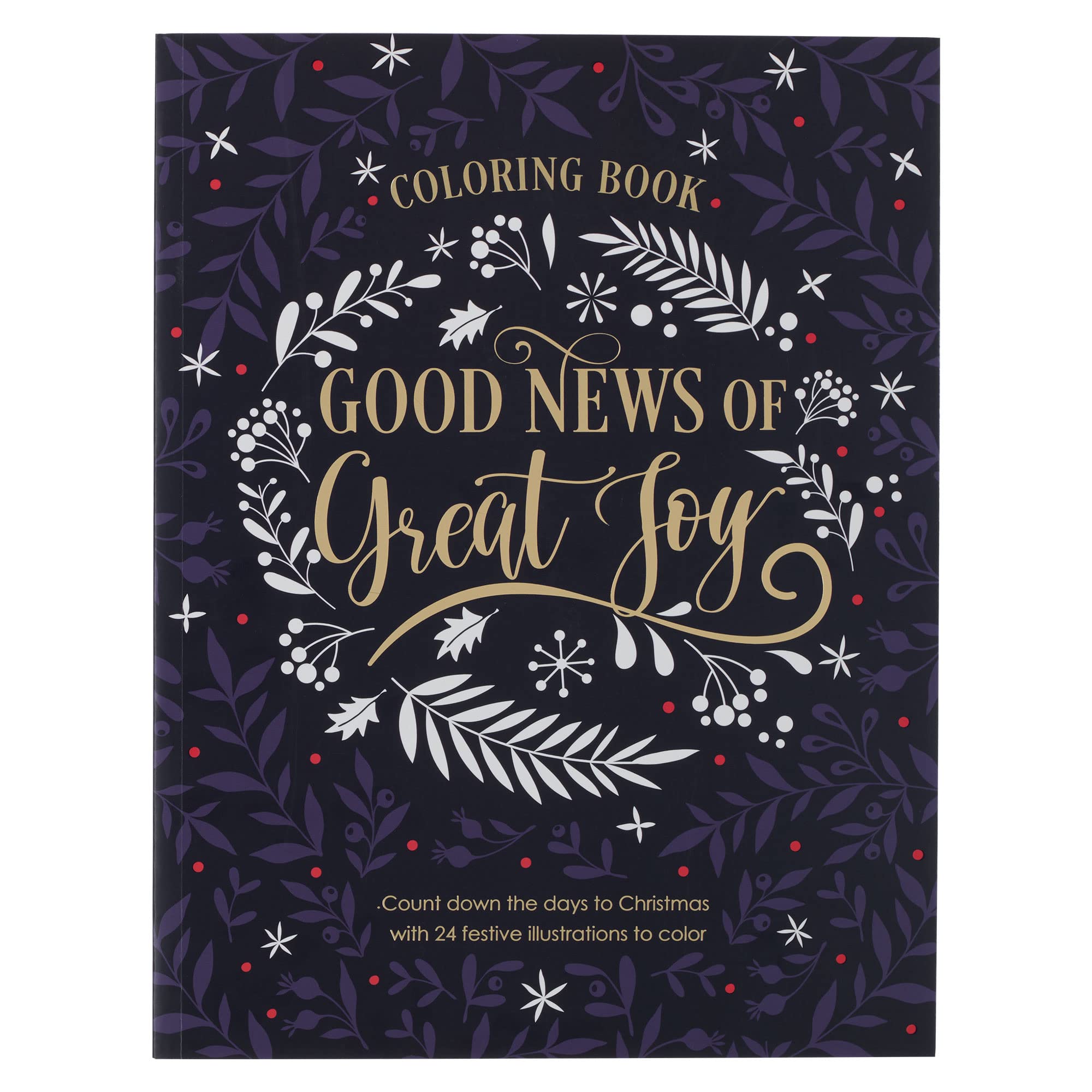 Amazon.com: Good News of Great Joy Christmas Coloring Book for Women ...