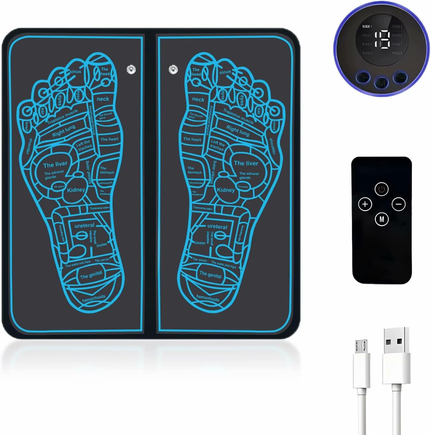 Amazon.com: CrazySun EMS Foot Massager for Neuropathy - Foot Massager ...