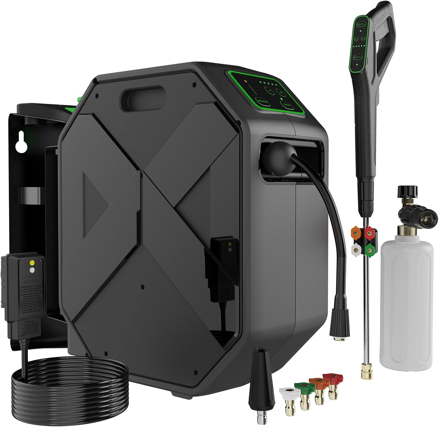 Amazon.com : DECOKTOOL Wall Mounted Pressure Washer - 5000 PSI, 3.6 GPM ...