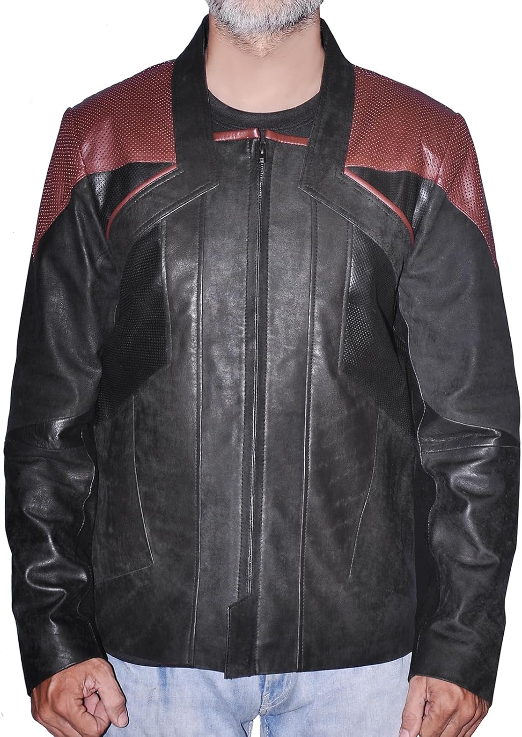 Amazon.com: Men Star Picard Trek Season 3 Captain Riker Cosplay Uniform ...