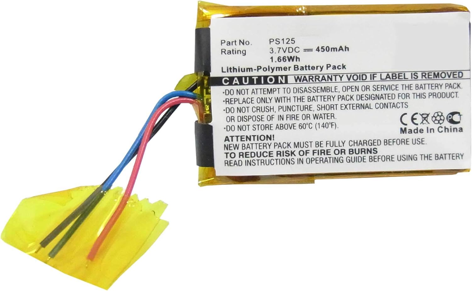Amazon.com: Synergy Digital Player Battery, Works with Philips GoGear ...