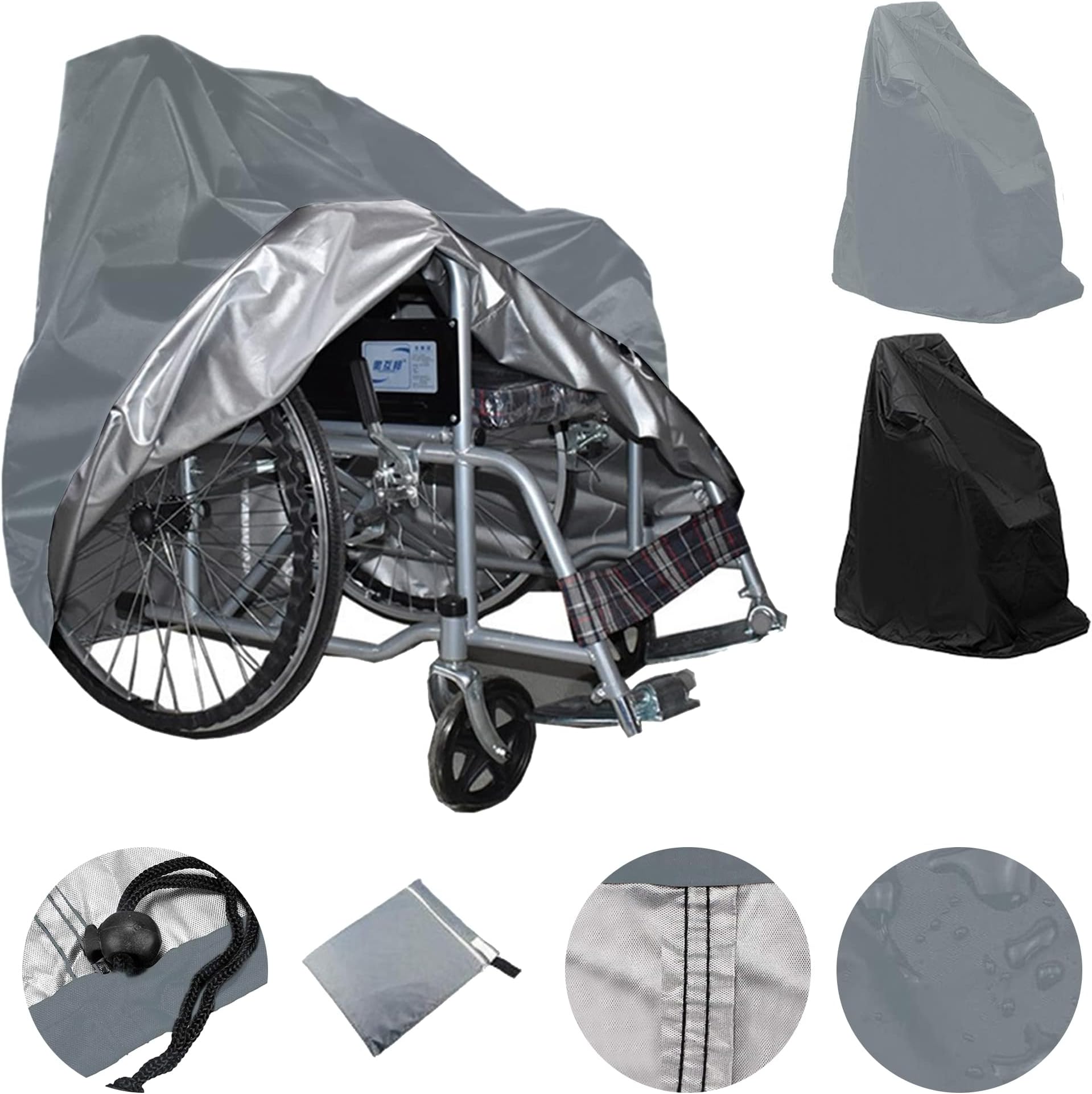 Amazon.com: Wheelchair Storage Cover for Elderly Disabled - Mobility ...
