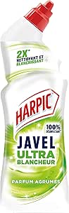 Harpic Gel WC Javel Ultra Blancheur Agrumes - 750 ml : Amazon.fr: Epicerie