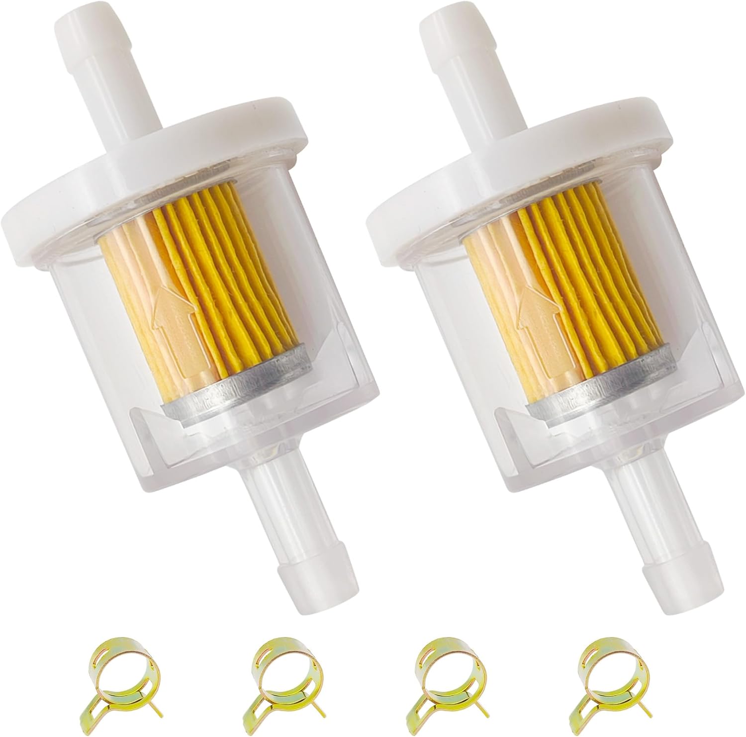 Amazon.com: YGQ 691035 695666 1/4" Inline Fuel Filter Kit Compatible ...