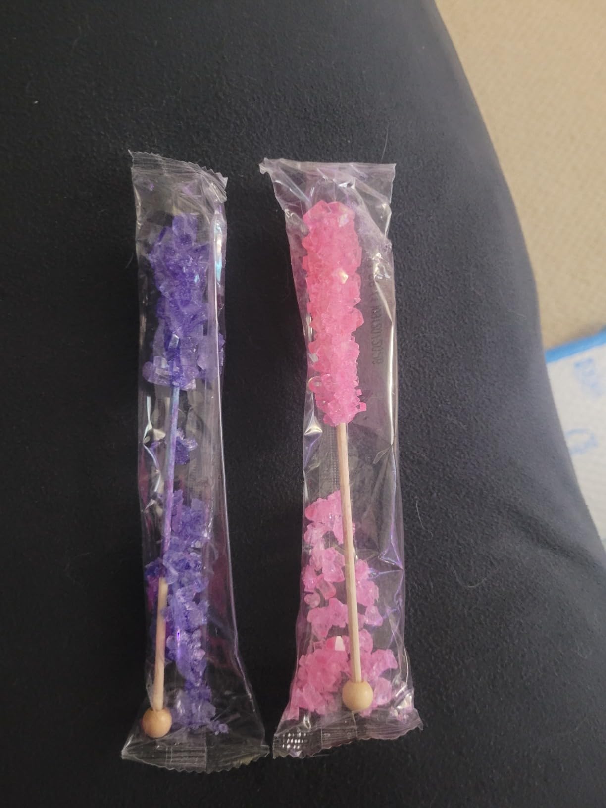 Amazon.com : PKM Candies Frozen Ice Rock Candy Sticks - Individually ...