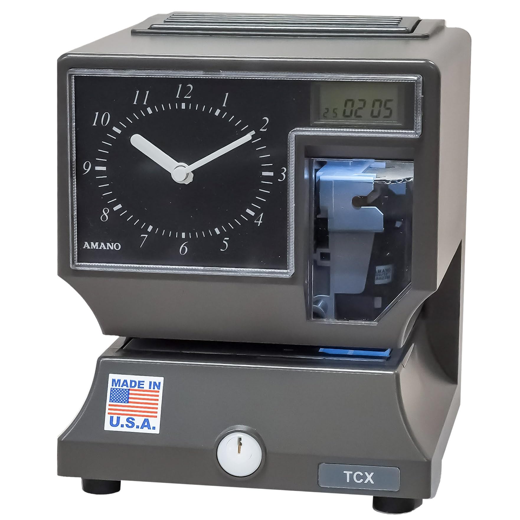 AMANO TCX-21 Time Clock and Time Stamping Machine User Manual