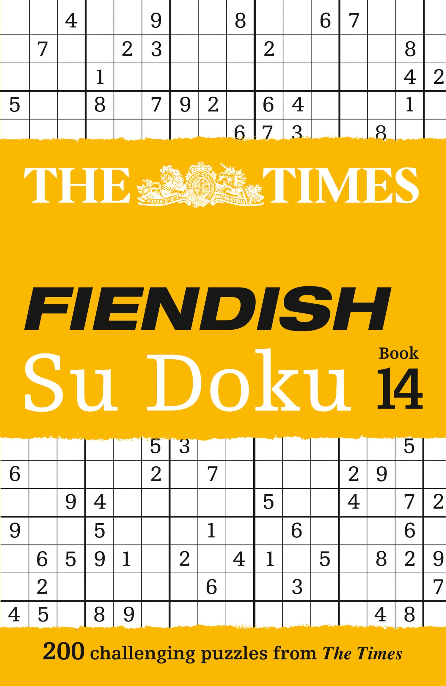 The Times Fiendish Su Doku Book 14: 200 challenging Su Doku puzzles ...