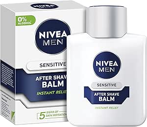 Nivea Mens Sensitive Post Shave Balm 100ML : Amazon.co.uk: Health ...