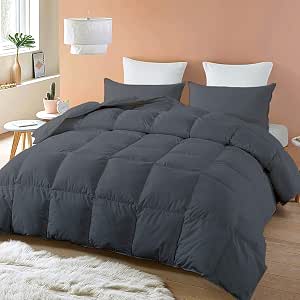Amazon.com: SLEEP-NEST Alaska King Comforter 138x122 Inch Down ...
