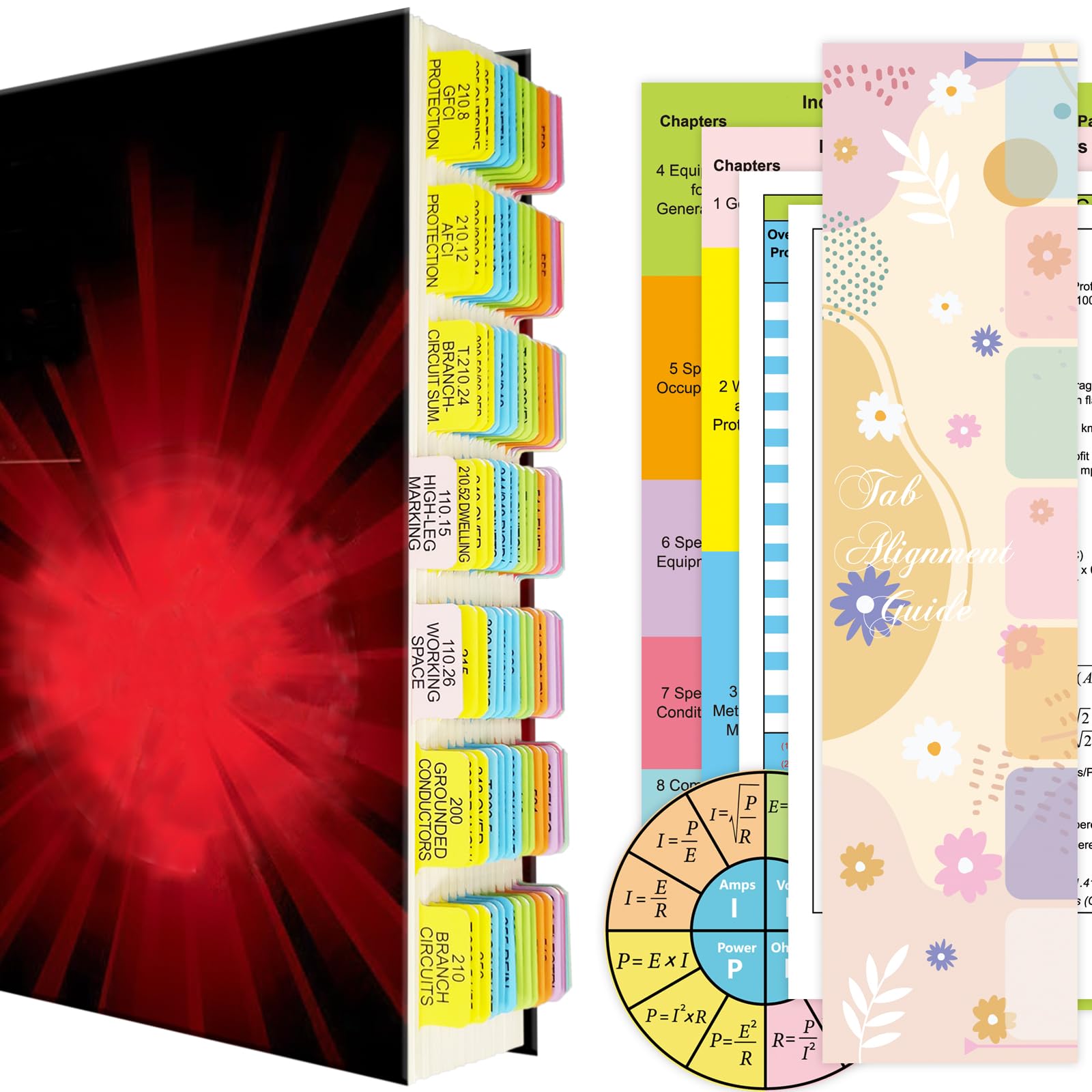 Snapklik.com : NEC 2020 Code Book Tabs, Color-Coded For National ...