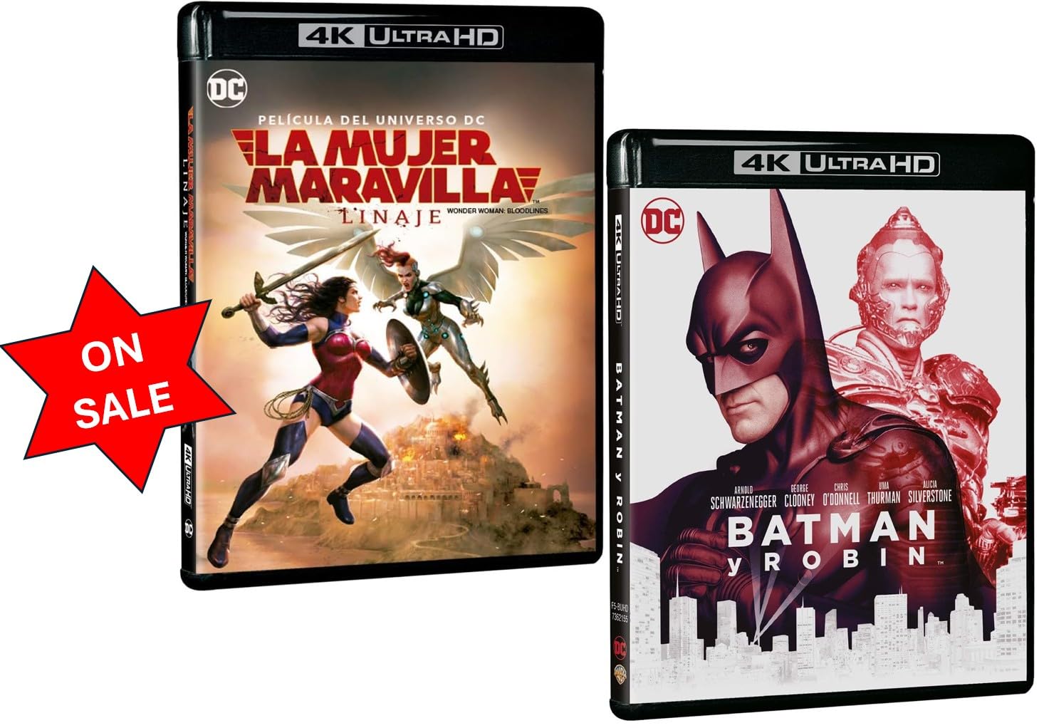 Amazon.com: DC Universe Superheroes - Wonder Woman: Bloodlines & Batman ...