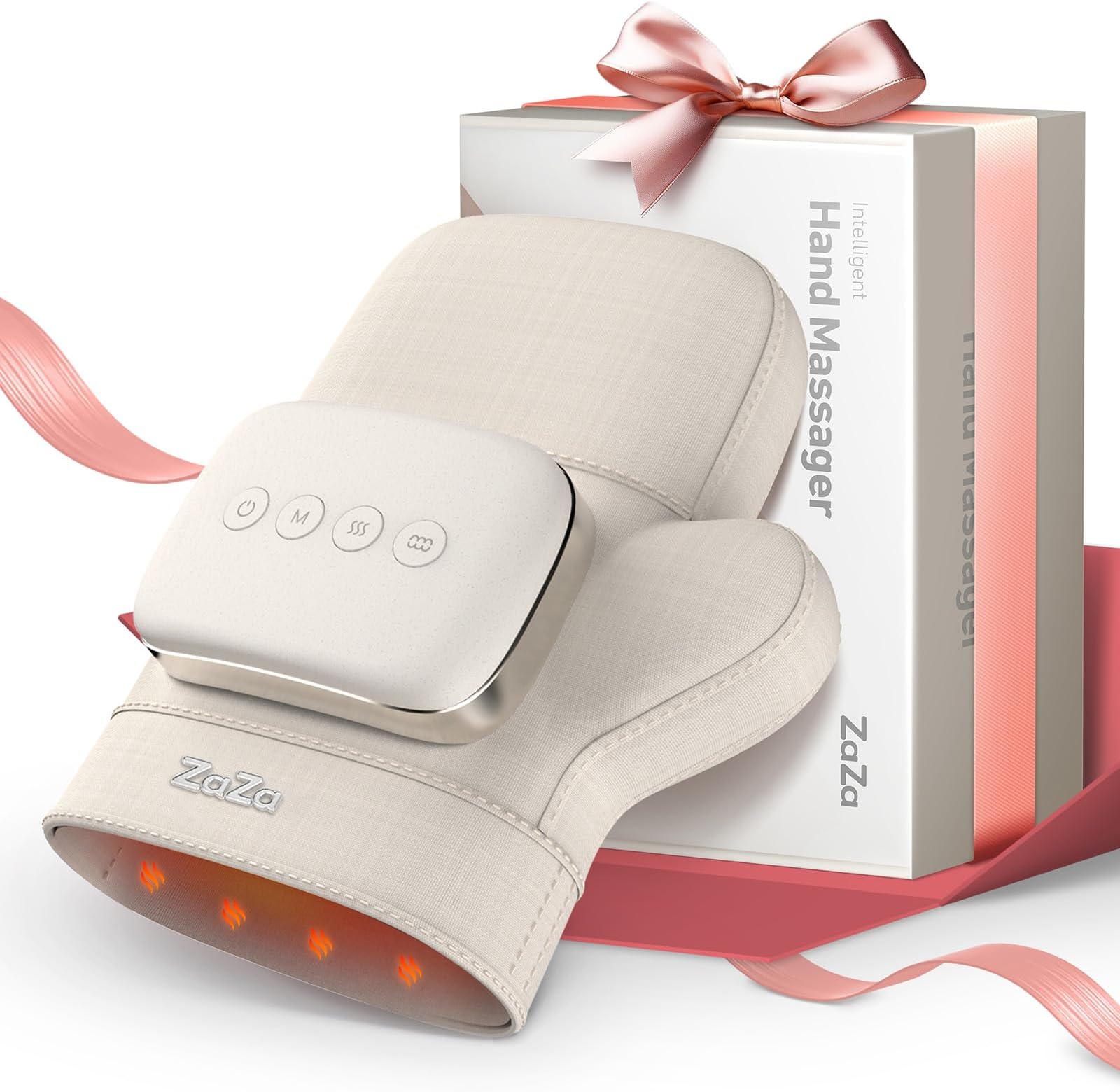 Amazon.com: zaza Electric Hand Massager with Heat for Carpal Tunnel ...