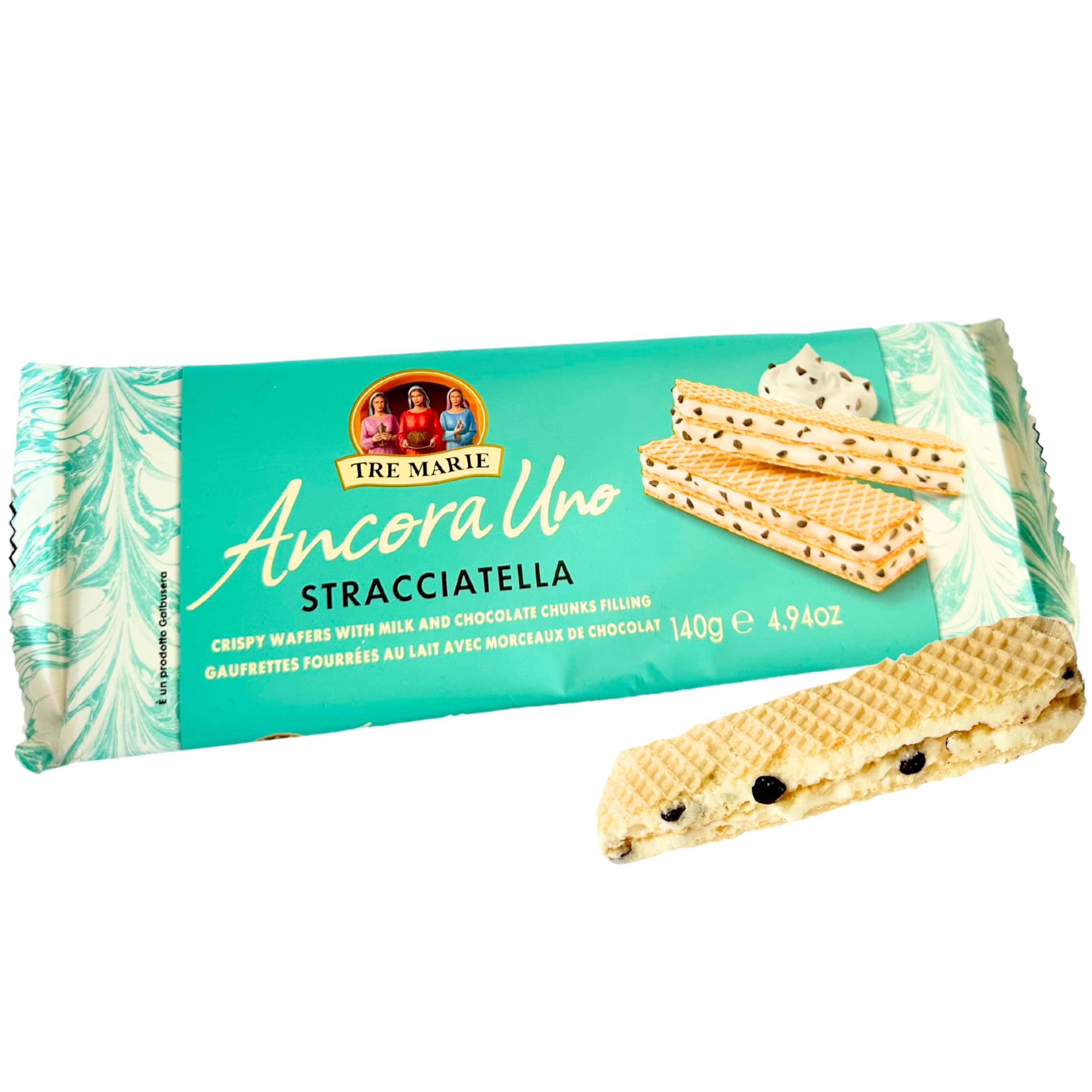 Amazon.com: Tre Marie Ancora Uno Wafers from Italy 4.94 oz. (140g ...
