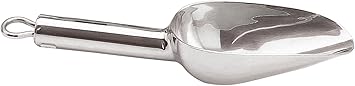 KitchenCraft Medium Stainless Steel Food Scoop, 18 cm (7") : Amazon.co ...