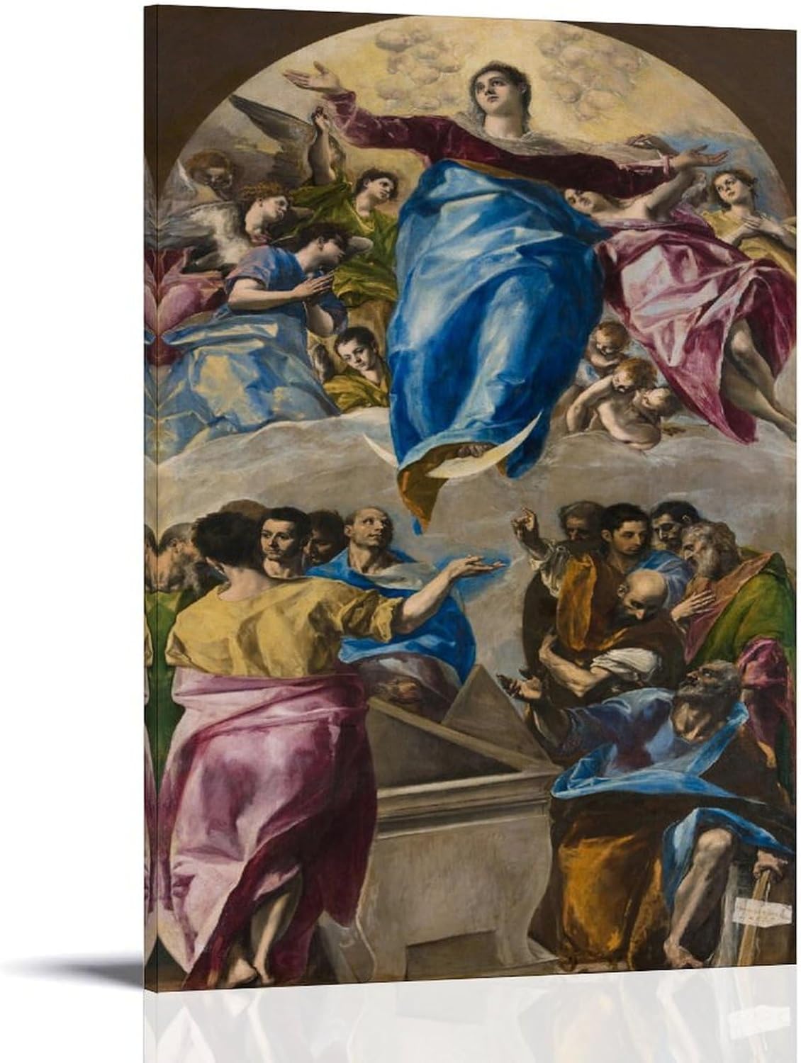 Amazon.com: meidasi The Assumption Of The Virgin by El Greco Canvas Art ...