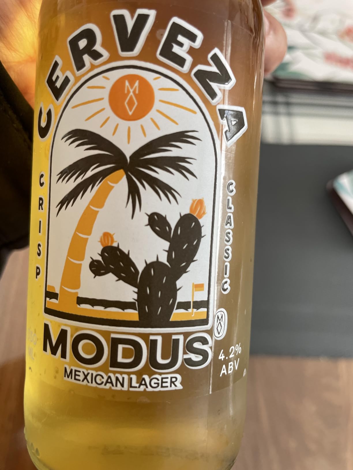 Modus Beer Cerveza 24 bottles of 330ml : Amazon.com.au: Pantry Food ...