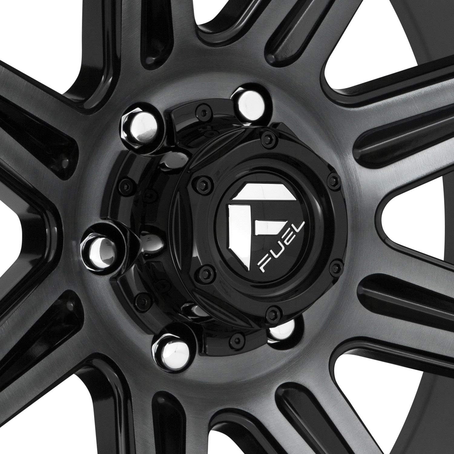 Buy Fuel D704 Siege 18x9 8x180 +1mm Black/Tint Wheel Rim 18 Inch Online ...