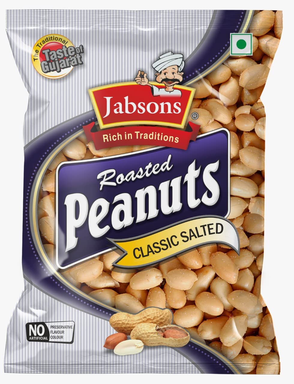 Jabsons Peanuts - Roasted Classic Salted, 160g Pack : Amazon.in ...